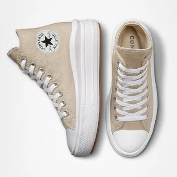 Converse | Shoes | Converse Chuck Taylor Tan Platform Sneakers | Poshmark